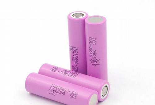 Аккумулятор 3.7v 3000mah inr18650-30q SAMSUNG