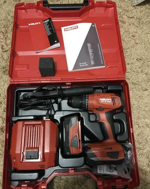 Аккумуляторная дрель hilti sf 6 a-22