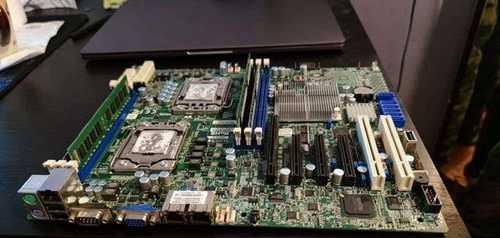 X8dtl-if 12 ядер и 24 потока 16gb ddr3