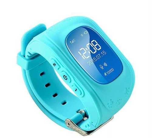 Smart baby watch Wonlex Q50 детские часы Голубые