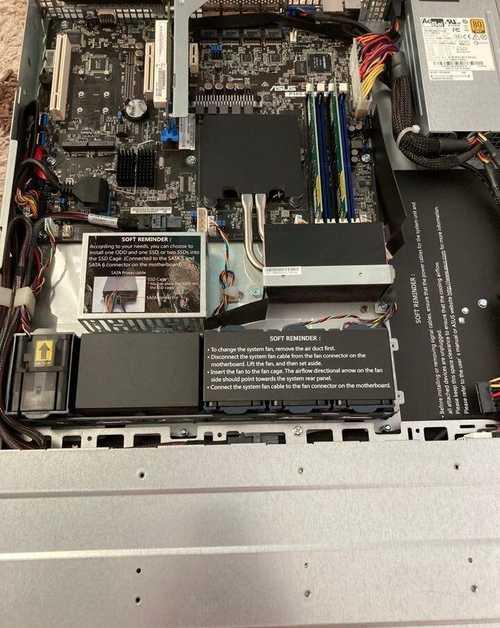 Сервер asus RS300-E9-PS4 xeon e3-1245v5,ssd,2TB