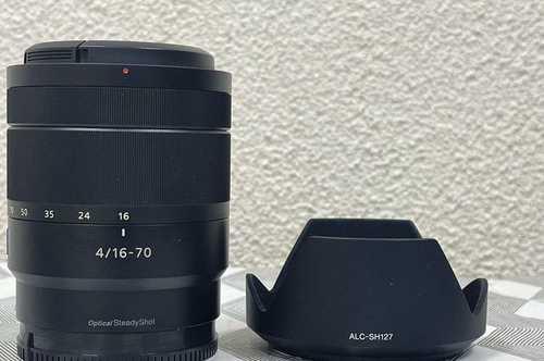 Sony carl zeiss 16-70mm F 4 sony E