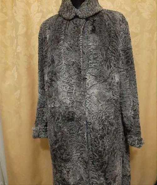 Новая шуба из каракульчи -48-50