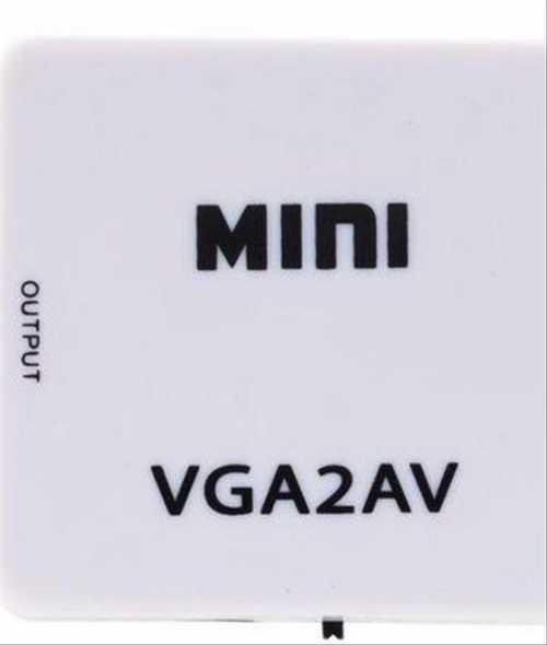 Конвертер из VGA в AV