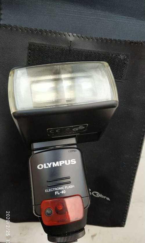 Вспышка Olympus FL-40