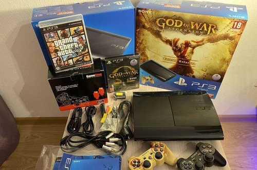 Sony PS3 Super Slim 500 gb God of War Bundle