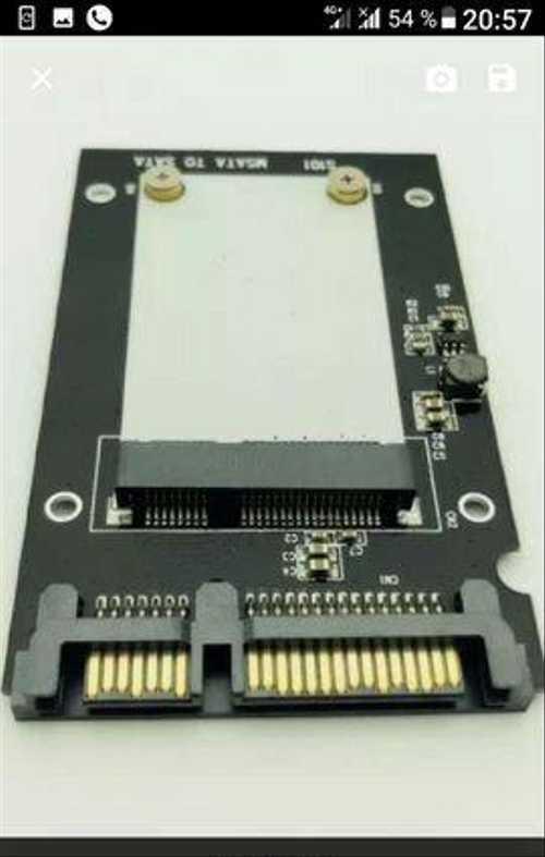 Переходник msata в SATA 3.0