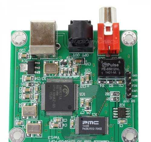 Транспорт cm6631a usb spdif примеры установок