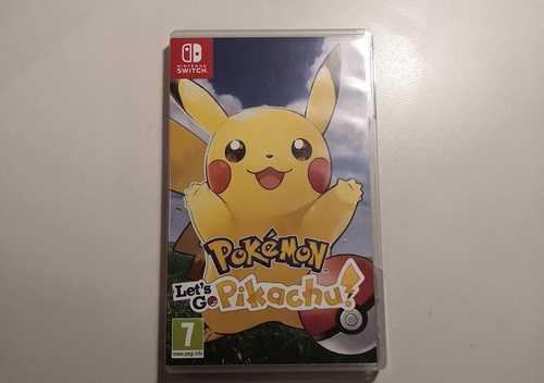 Pokemon let's go Pikachu