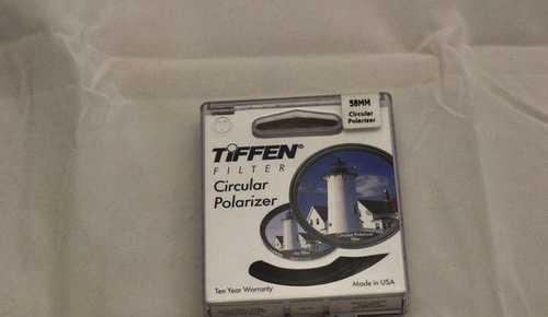 Фильтр для камеры Tiffen 58mm Polarizer USA
