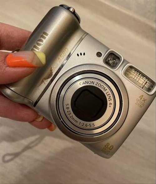 Canon PowerShot A580 Компактный фотоаппарат