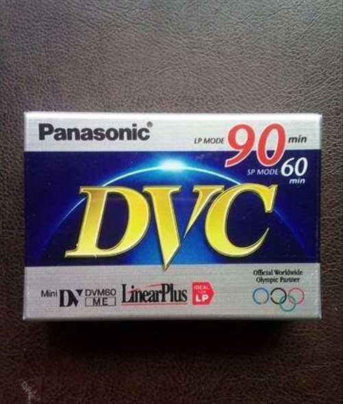 Видеокассета мини dv Panasonic DVC 90 min