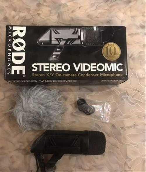 Микрофон накамерный Rode Stereo Videomic