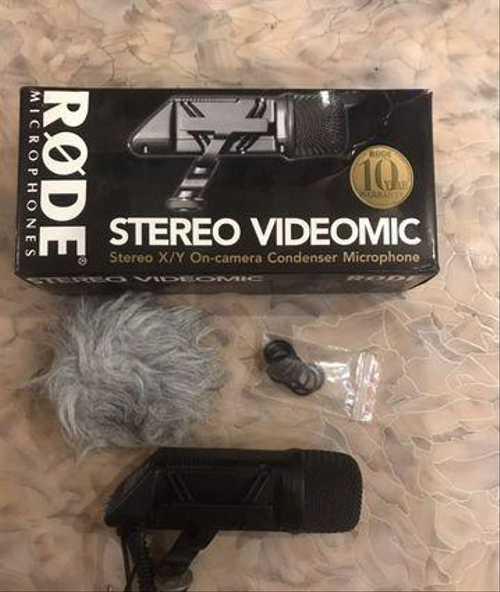 Микрофон накамерный Rode Stereo Videomic