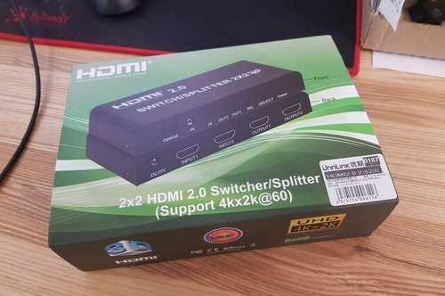 Unnlink hdmi 2.0 Разветвитель, сплитер