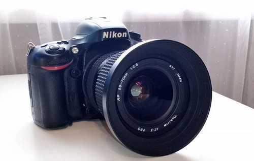 Nikon d600 + Tokina AF 28-70 1:2.8 AT-X PRO