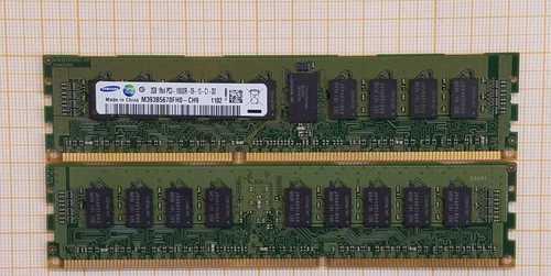 2Gb PC3-10600R DDR3 rdimm ECC REG samsung