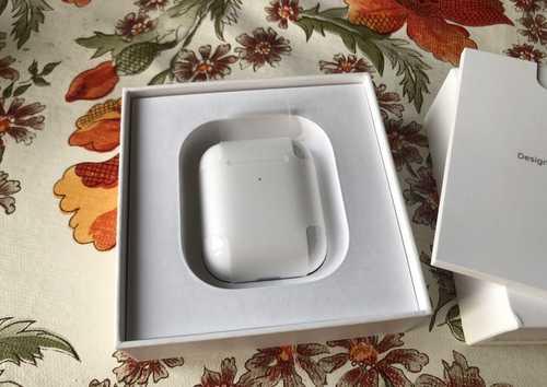 Отдельно кейс, AirPods 2 новый оригинал