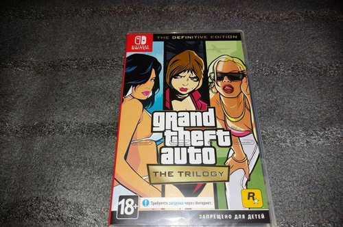 Nintendo Switch Grand Theft Auto The Trilogy новая