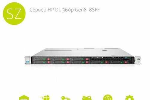 Сервер HP DL 360p Gen8 8SFF/32Gb