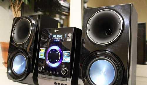LG 154 HI-FI аудио система двд юсб караоке 300 вт