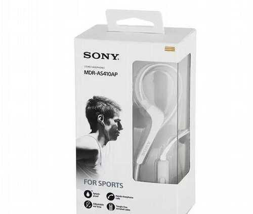 Наушники Sony MDR-AS410AP белые (новые)