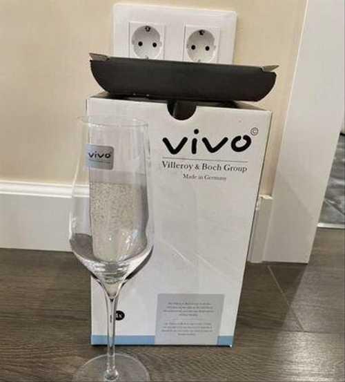 Villeroy & Boch Vivo 4 бокала новые в коробке