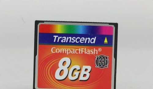 Compact Flash Transcend 8GB 133X