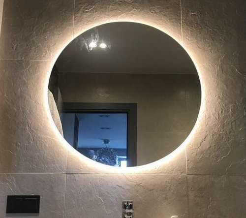 Зеркало в ванную круглое