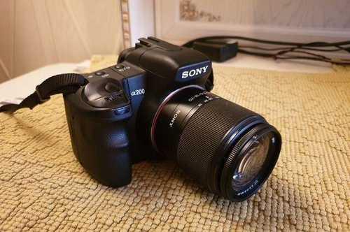 Зеркальный фотоаппарат Sony Alpha dslr-A200