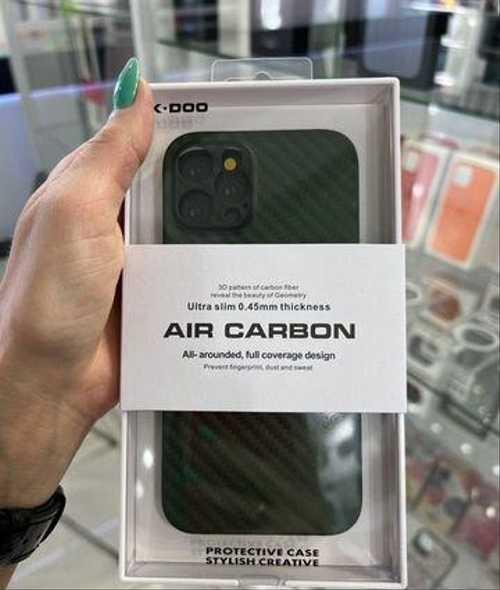 Чехол K-DOO Air Carbon для iPhone 12 Pro