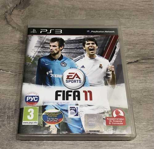 Игра fifa11 для Sony PlayStation 3 (PS3) б/у