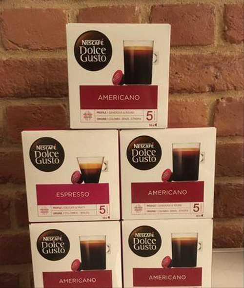 Капсулы Nescafé Dolce Gusto