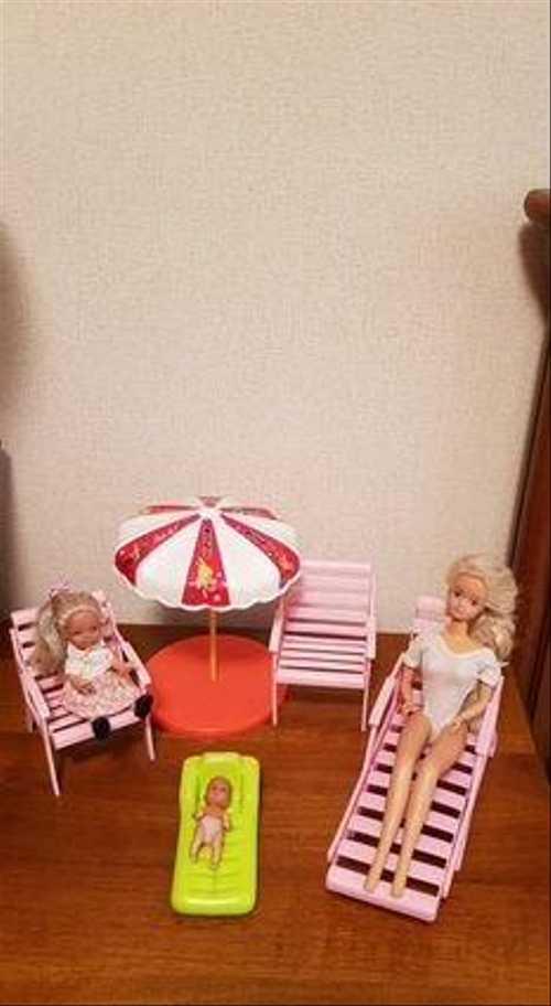 Мебель и посуда для Барби