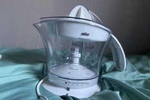Соковыжималка Braun multiquick 3