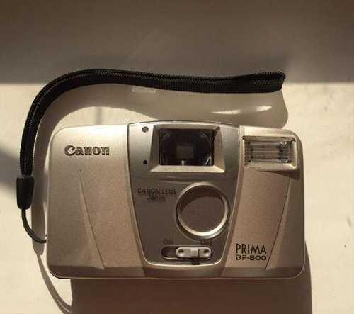 Плёночный фотоаппарат Canon prima bf-800