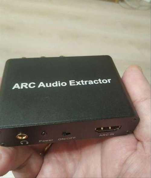 Адаптер Arc hdmi audio extractor toslink DAC spdif