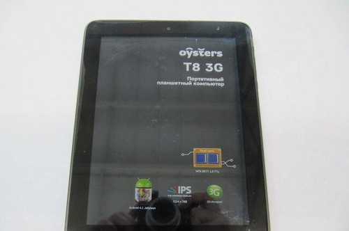 Планшет Oysters T8 3G 8" IPS