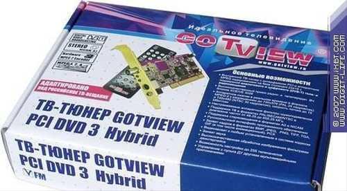 Тв тюнер psi Gotview DVD3 Hybrid новый