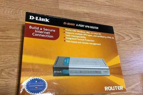 Vpn Маршрутизатор роутер D-Link DI-804HV новый