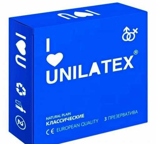 Классические презервативы Unilatex Natural Plain