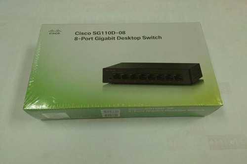 Cетевой коммутатор (свитч) Cisco SG110D-08