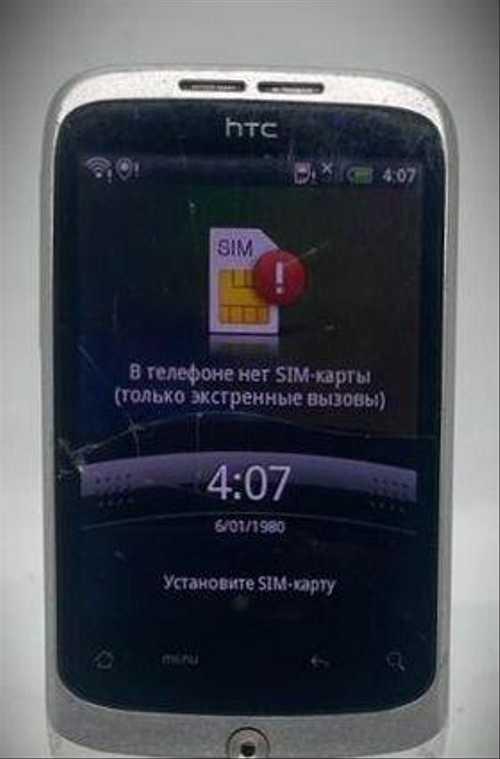 Смартфон HTC Wildfire A3333