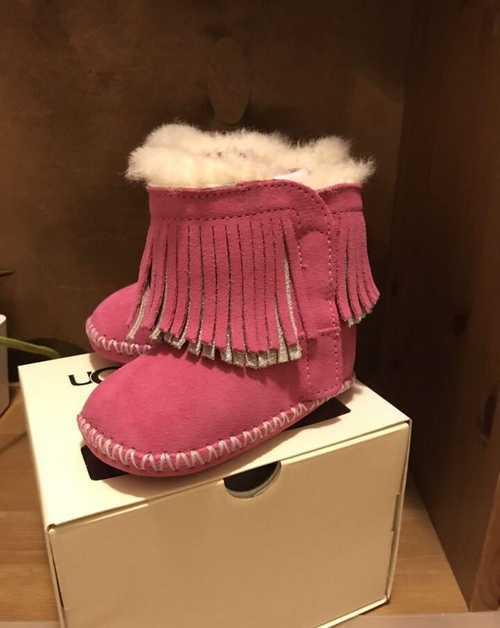 Новые пинетки Ugg Australia S 6-12 мес оригинал