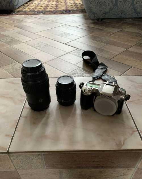 Фотоаппарат Pentax ist DS N73 объективы 80-320
