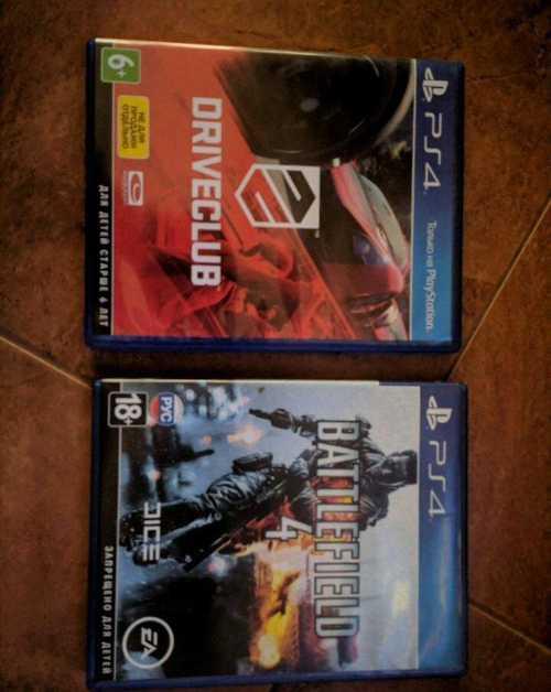 Игры ps4 driveclub battlefield4