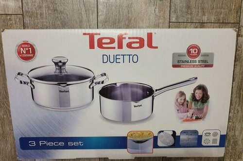 Набор посуды Tefal A705A375 Duetto, 3 предмета