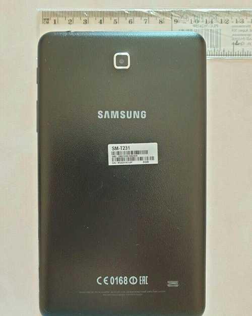 Samsung sm-t 231, диагональ 7" 3g, 8 mb