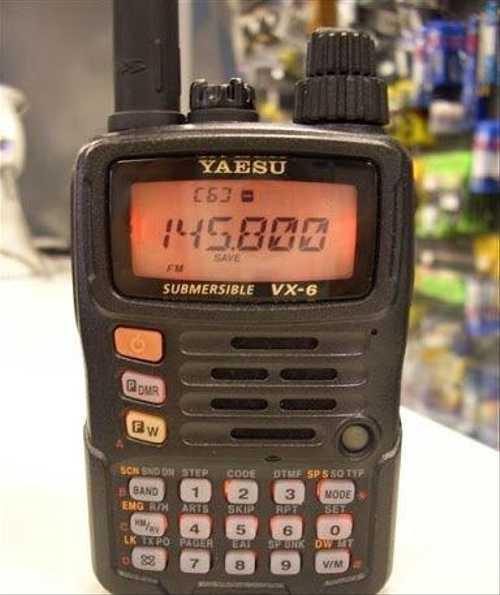 Радиостанция рация Yaesu VX-6R