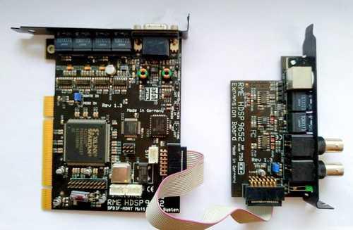 Звуковая карта цифровая RME hdsp 9652